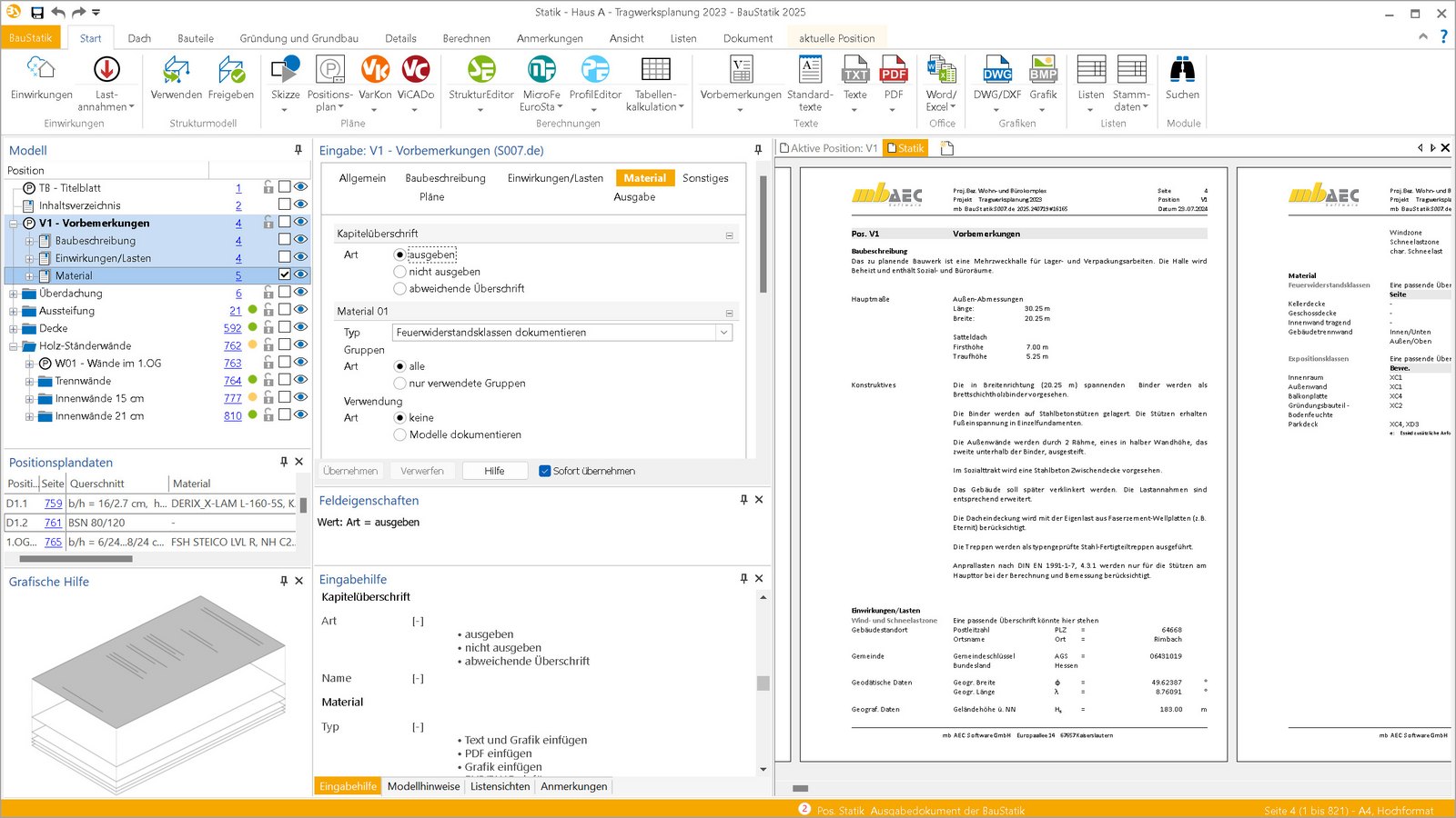 Effiziente Statik Programme für präzise Statikausgaben | mb AEC ...